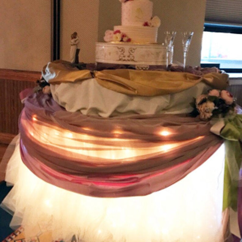 Custom Tutu Table Skirt Candy Buffet Skirt Centerpiece Head - Etsy