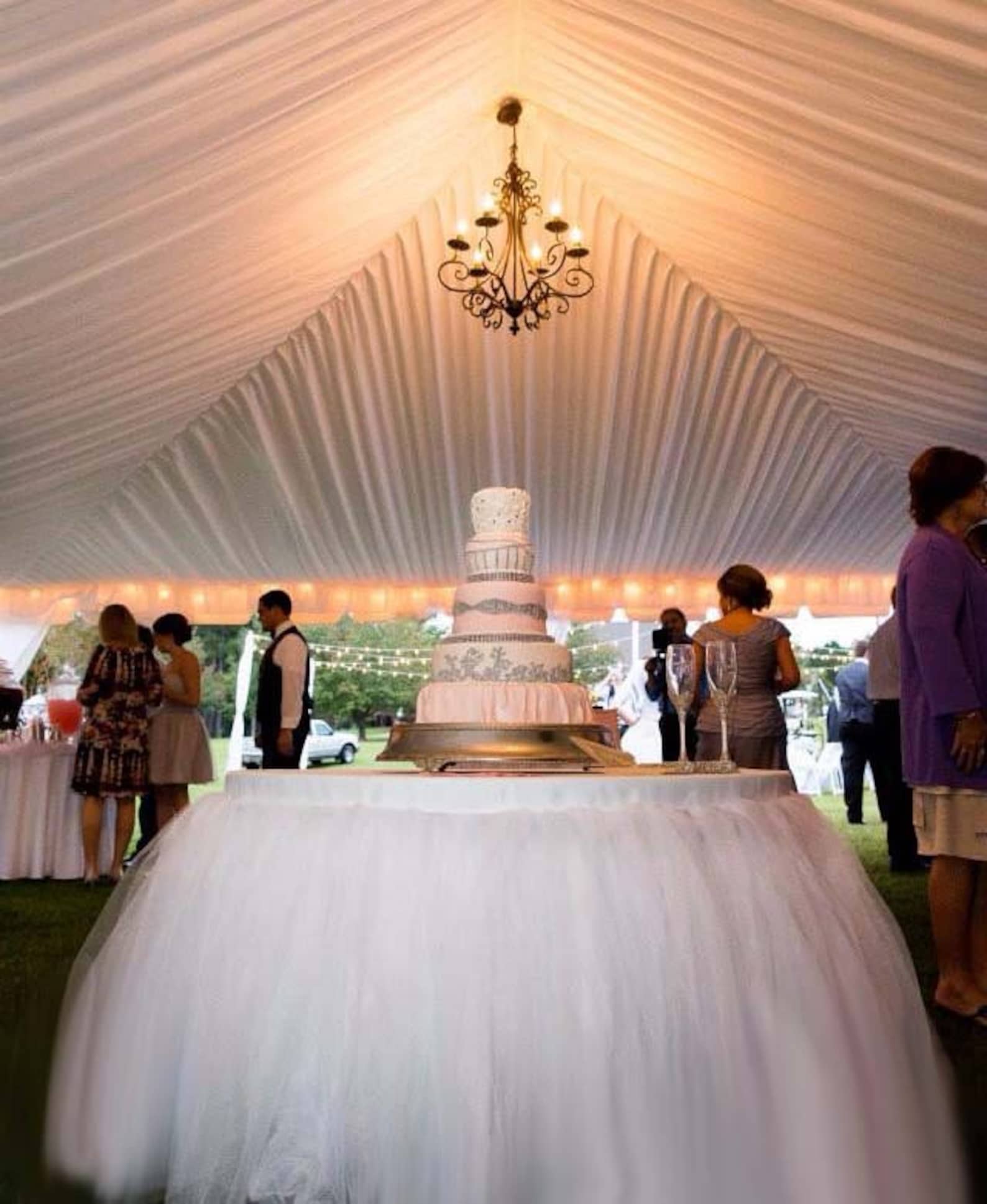 Custom Tutu Table Skirt Candy Buffet Skirt Centerpiece Head - Etsy