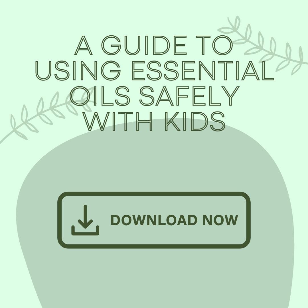 Essential Oils Safety Guide for Kids: Safe Use, Dilution Chart (digital ...