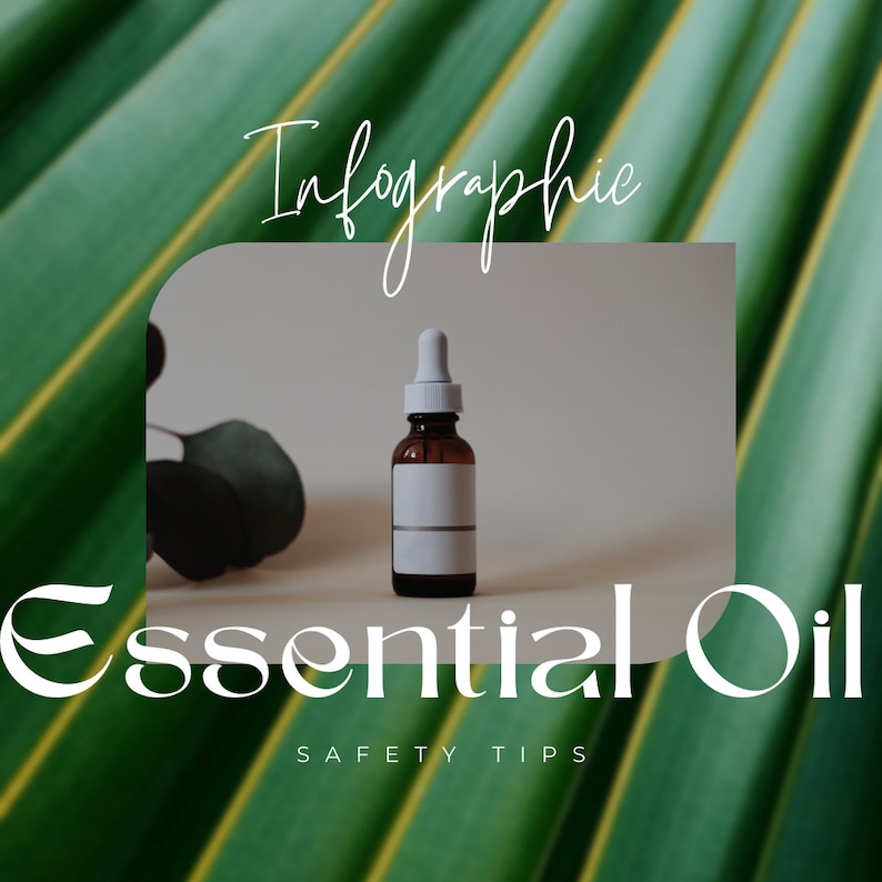 Essential Oil Safety Tips Infographic Sheet L Digital Download L ...