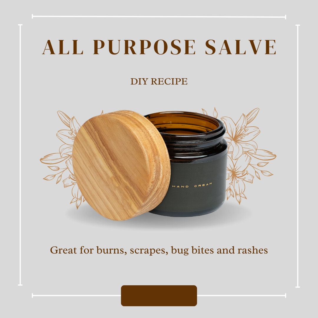 All Purpose Salve Recipe L DIY Salve Recipe L Natural Products Recipe L ...