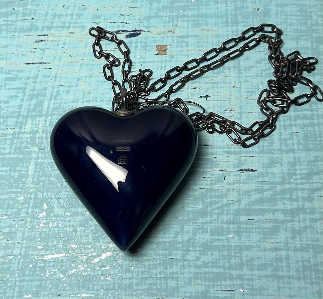 Copenhagen Blue Heart - Etsy