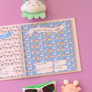 Beach Baby Memory Book - Nautical - Baby Girl - Beach Themed - First ...