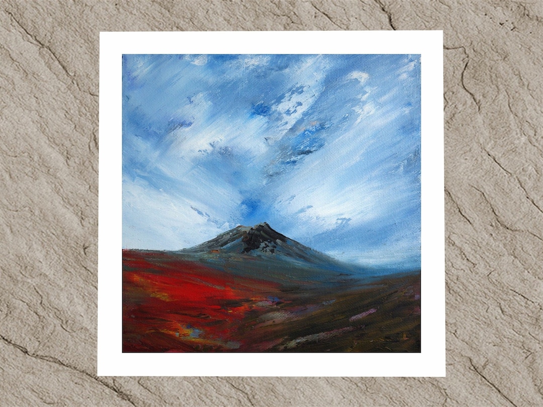 Solas Dearg Scotland, Scottish Highland Mountain View, Moorland ...