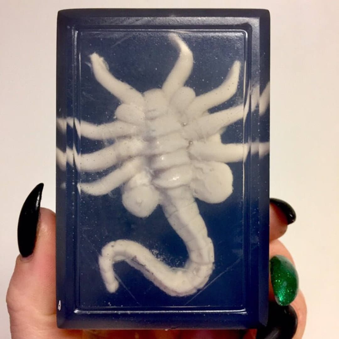 Alien Face Hugger Soap Vegan Friendly Facehugger - Etsy