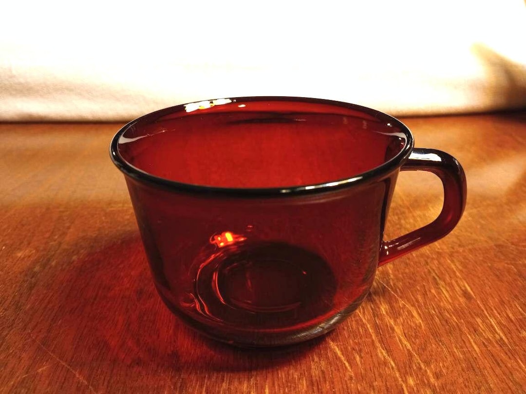 RUBY ARCOROC MUG (1) France Beautiful Excellent Condition! - Etsy