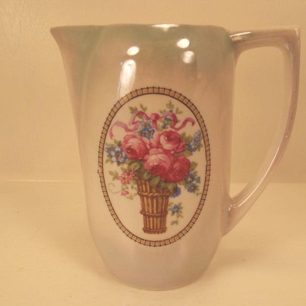 Lusterware Pitcher - Etsy