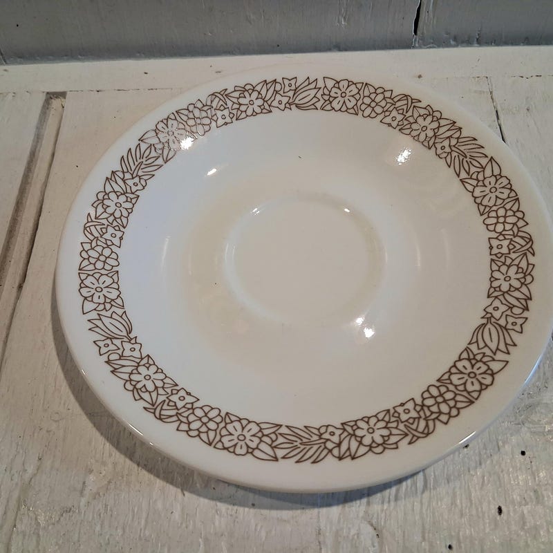 Corelle Woodland Saucers - Etsy