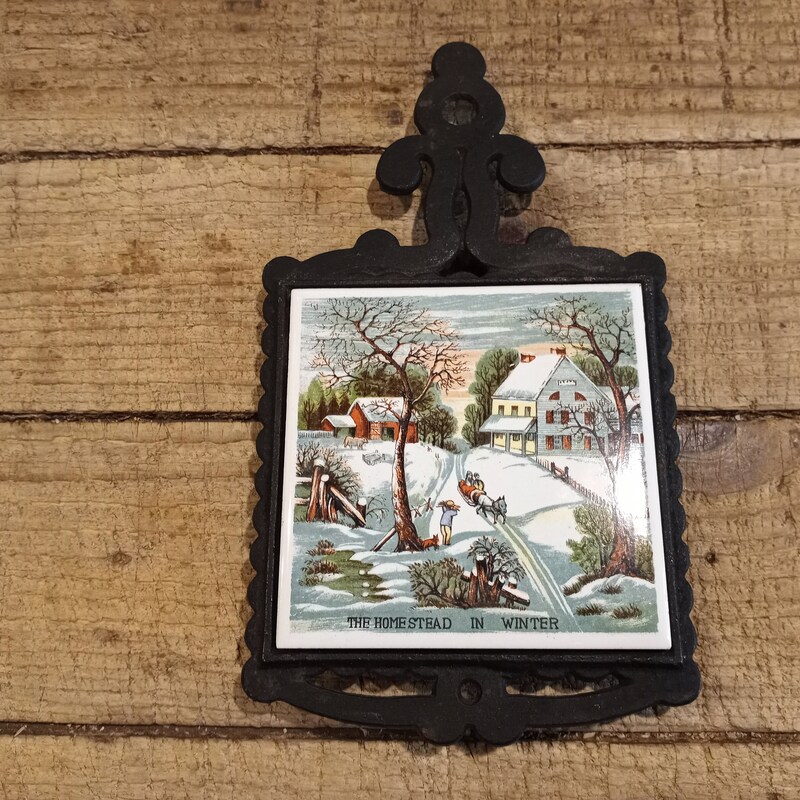 Metal Tile Trivet - Etsy