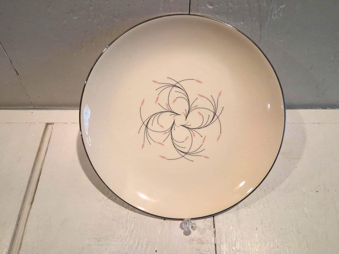 HOMER LAUGHLIN "rhythm" Capri Series Salad / Luncheon Plate Atomic ...