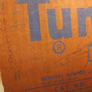 TUNGAR PROJECTOR BULB Antique Museum Quality Untested With Original Box ...