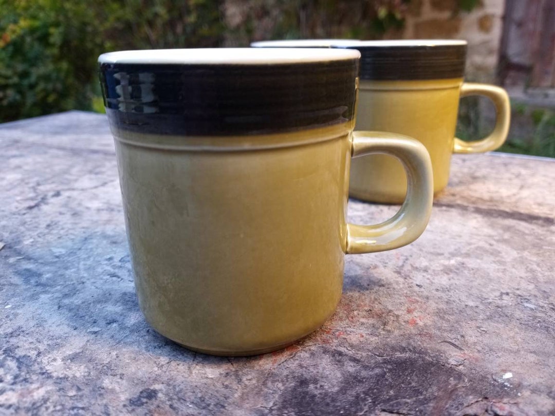 MIKASA TERRA STONE "erin" Coffee Cup / Mug #7404 Vintage Excellent ...