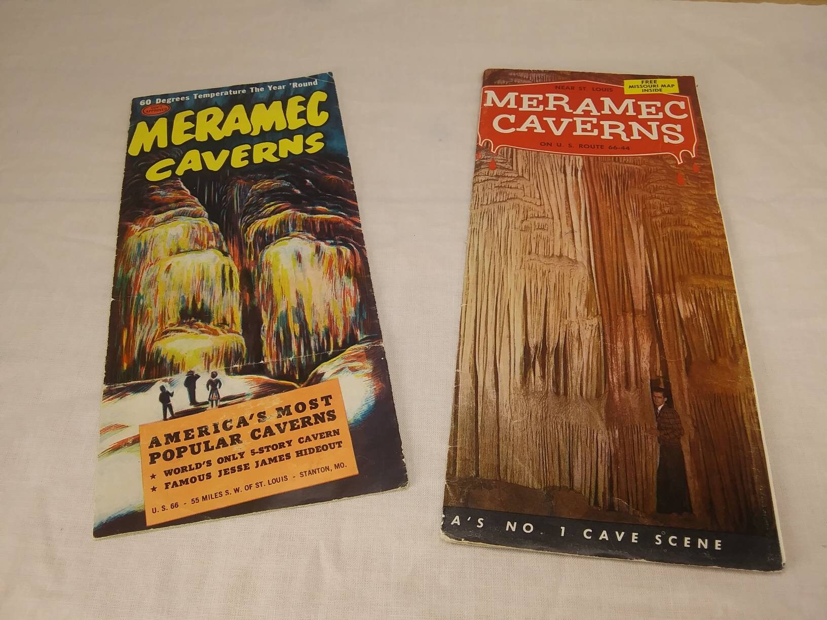 Meramec Caverns Map