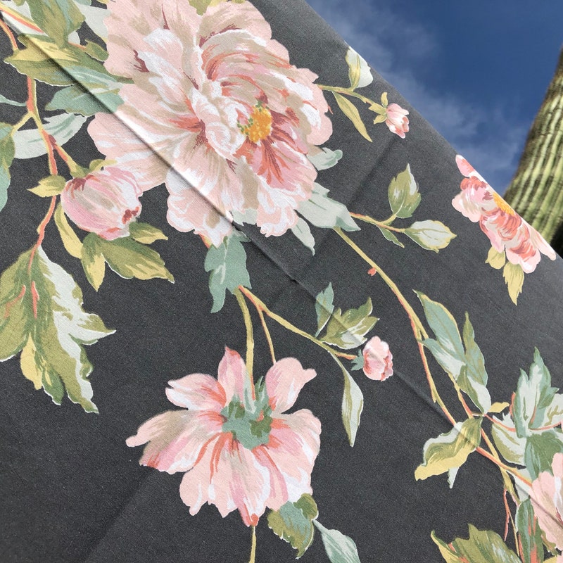 Floral Chintz Fabric - Etsy