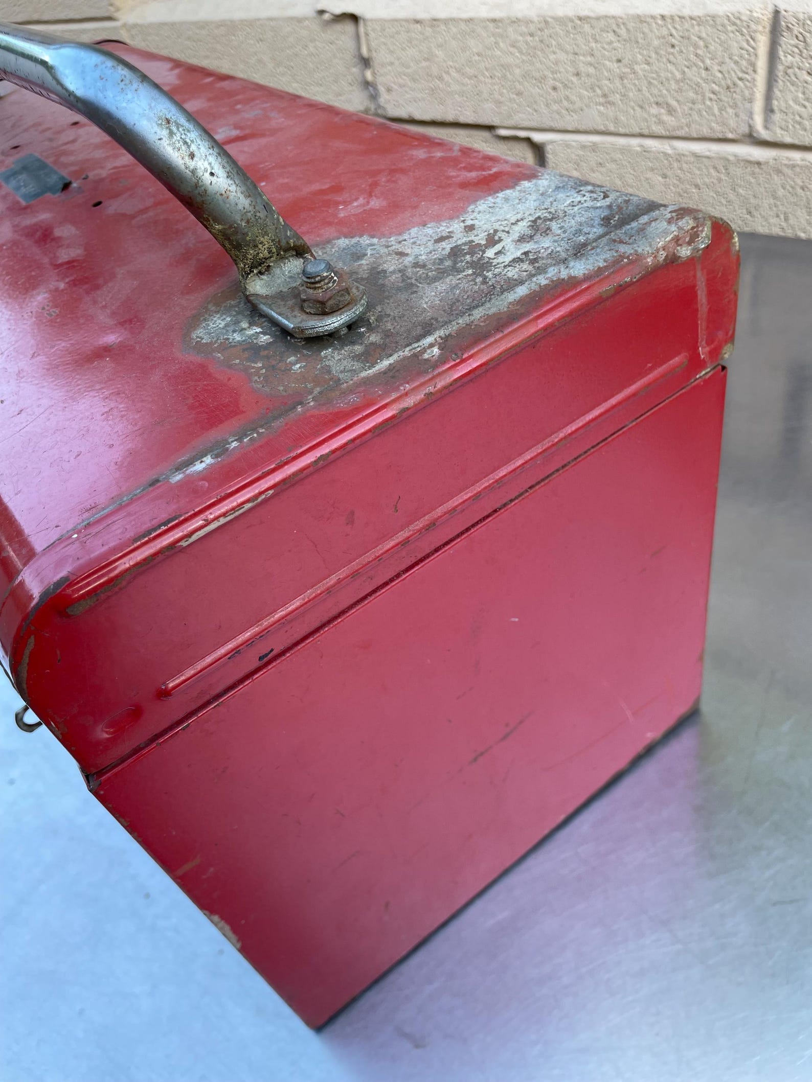 Vintage Tool Box All American Waterloo Multi Drawer Portable Steel Tool ...