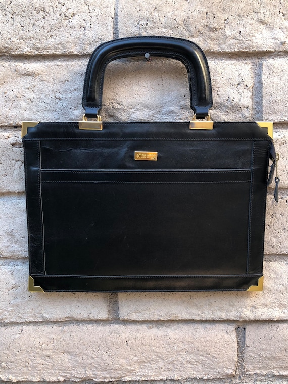 vintage case tomahawk leather - Gem