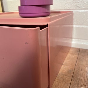 Vintage Plastic Drawer File Box Singular Storage Box Space Age ...