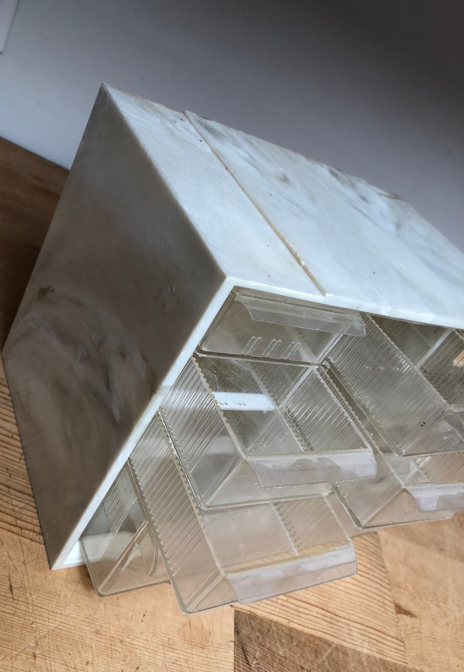 Mod Storage Caddy Akro Mils Trinket Box Jewelry Tchotchke Storage 80s ...