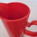 Vintage Dansk Melamine Pitcher Red Picnic Ware Camping Gear Gourmet ...