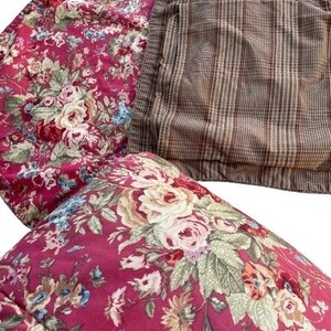 Vintage Ralph Lauren Chaps King Comforter and Shams RL Somerton Floral ...