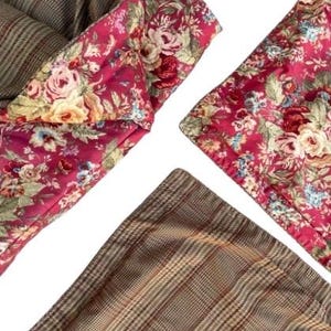 Vintage Ralph Lauren Chaps King Comforter and Shams RL Somerton Floral ...