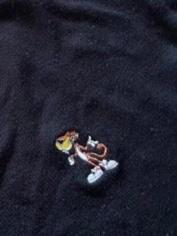 Vintage Chester Cheetah Cheetos graphic logo sweater … - Gem