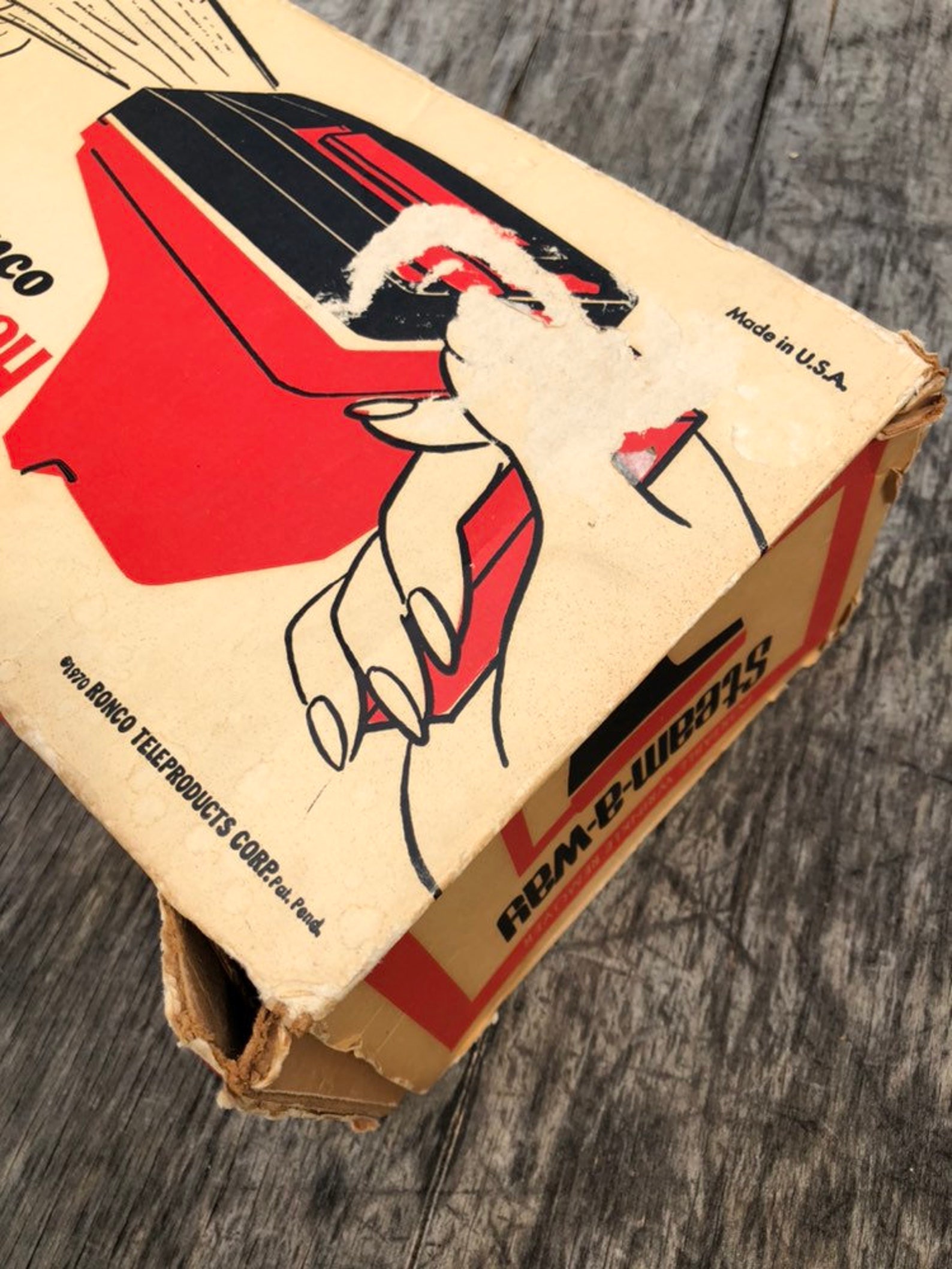 Vintage Retro Steamer Ronco Steam a Way 70s Portable Clothing Steamer ...