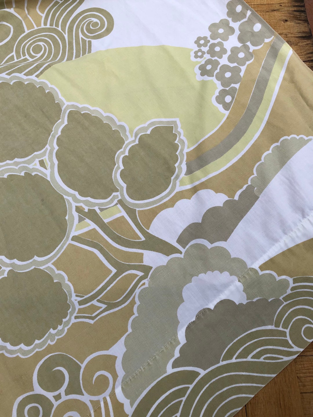 Vintage Mod Peter Max Pucci STYLE Sheet Graphic Flower Power - Etsy