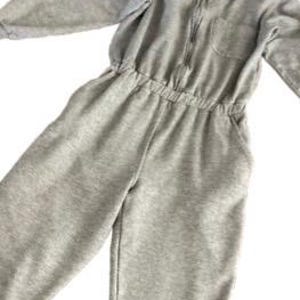 Vintage Elle Macpherson Jumpsuit One Peice Gray Sweat Outfit Romper ...
