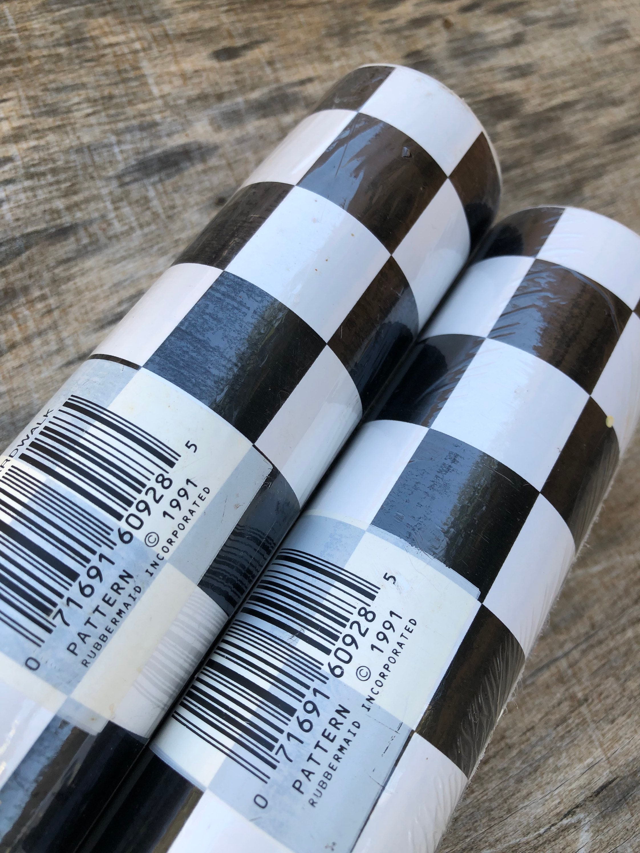 Vintage Checkerboard Contact Paper 90s Black White Check - Etsy
