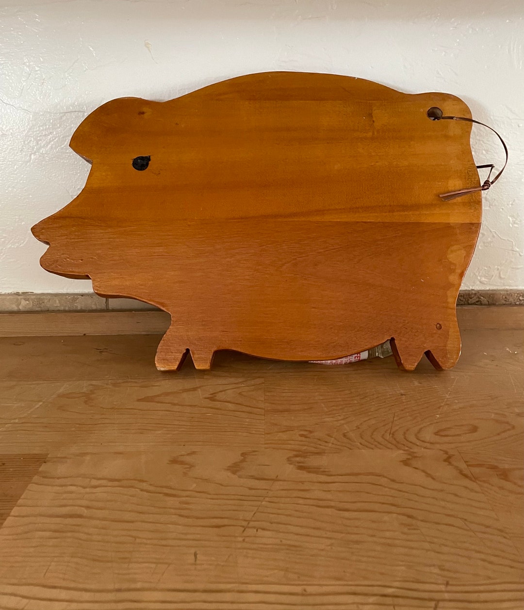 Vintage Pig Cutting Board Pig Wooden Charcuterie Serving Board MCM Wood ...