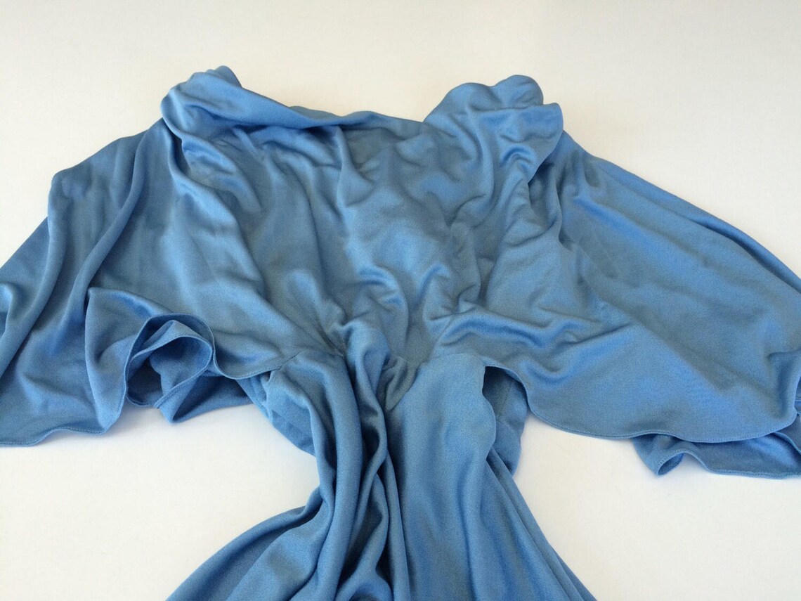 Vintage Angel Wing Grecian Gown 70's Goddess Gown Formal - Etsy