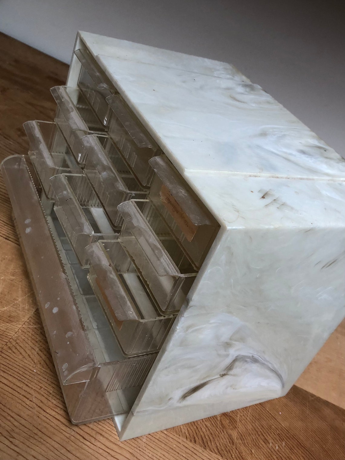 Mod Storage Caddy Akro Mils Trinket Box Jewelry Tchotchke - Etsy