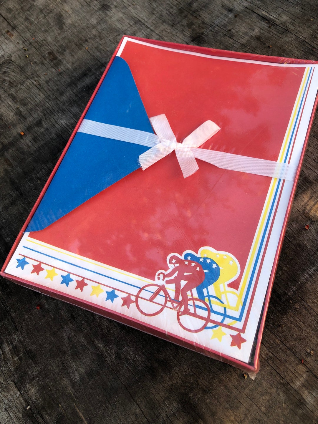 Vintage Pop Art Stationary, Graphic Bicycle Rider, Mod Cyclist Pop Art ...