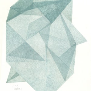 Abstract Geometry Wall Art, Geometric Shape Print , Organic Shape ...