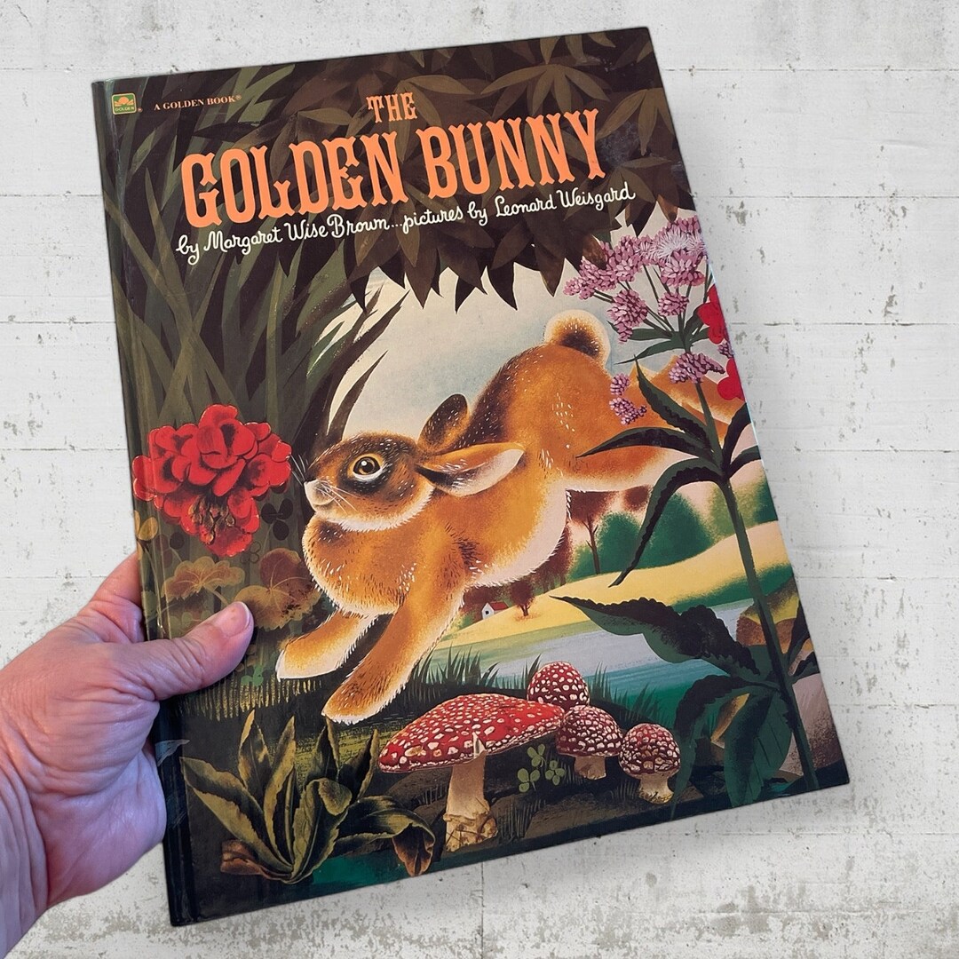 The Golden Bunny Little Golden Book Hardcover VG Rabbit Easter ...