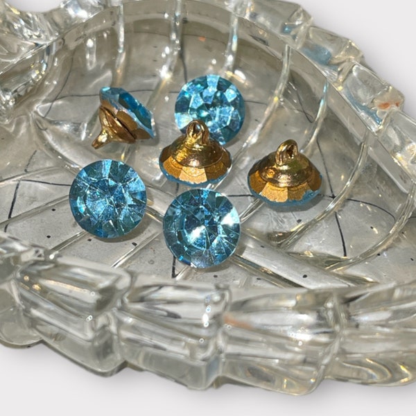 Rhinestone Buttons - Etsy