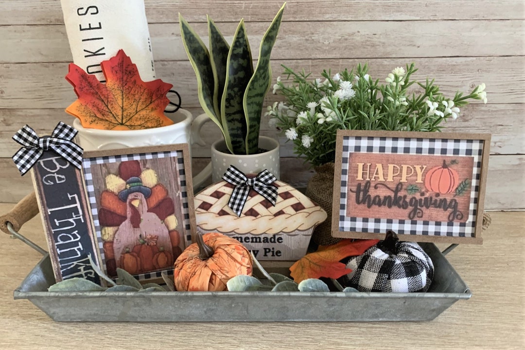Fall Thanksgiving Special Tray Filler / 6 Piece Twenty Dollar Set ...