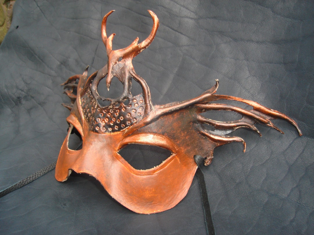 Copper Earth Goddess Mask - Etsy