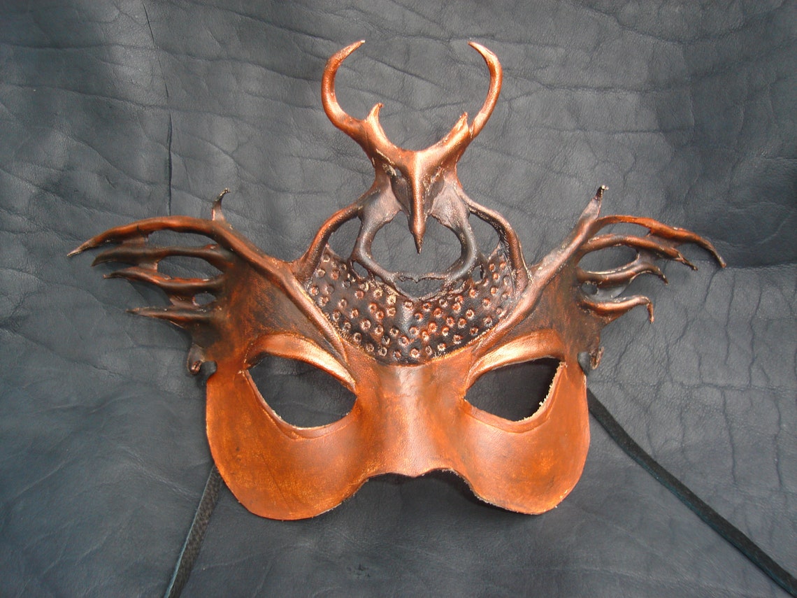 Copper Earth Goddess Mask - Etsy