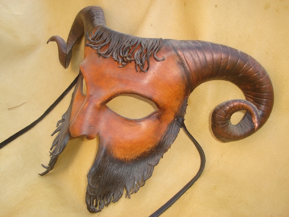 PAN SATYR MASK - Etsy