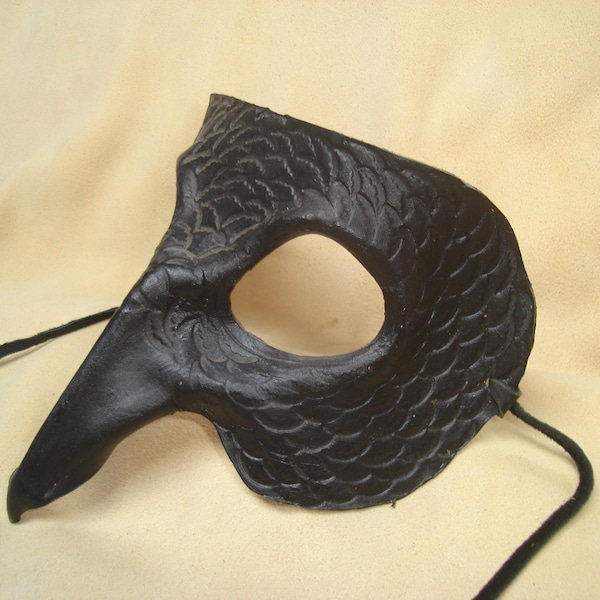 Raven Mask - Etsy
