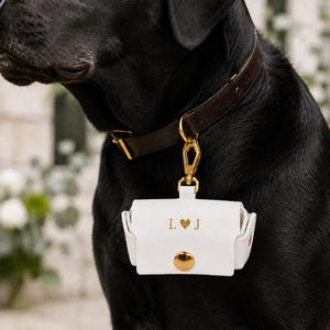 Personalized Dog Ring Bearer Pouch, Custom Pet Ring Holder, Pet Wedding ...
