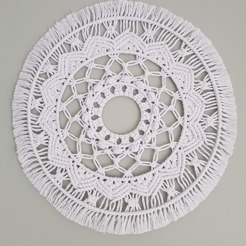 Macrame Mandala - Etsy