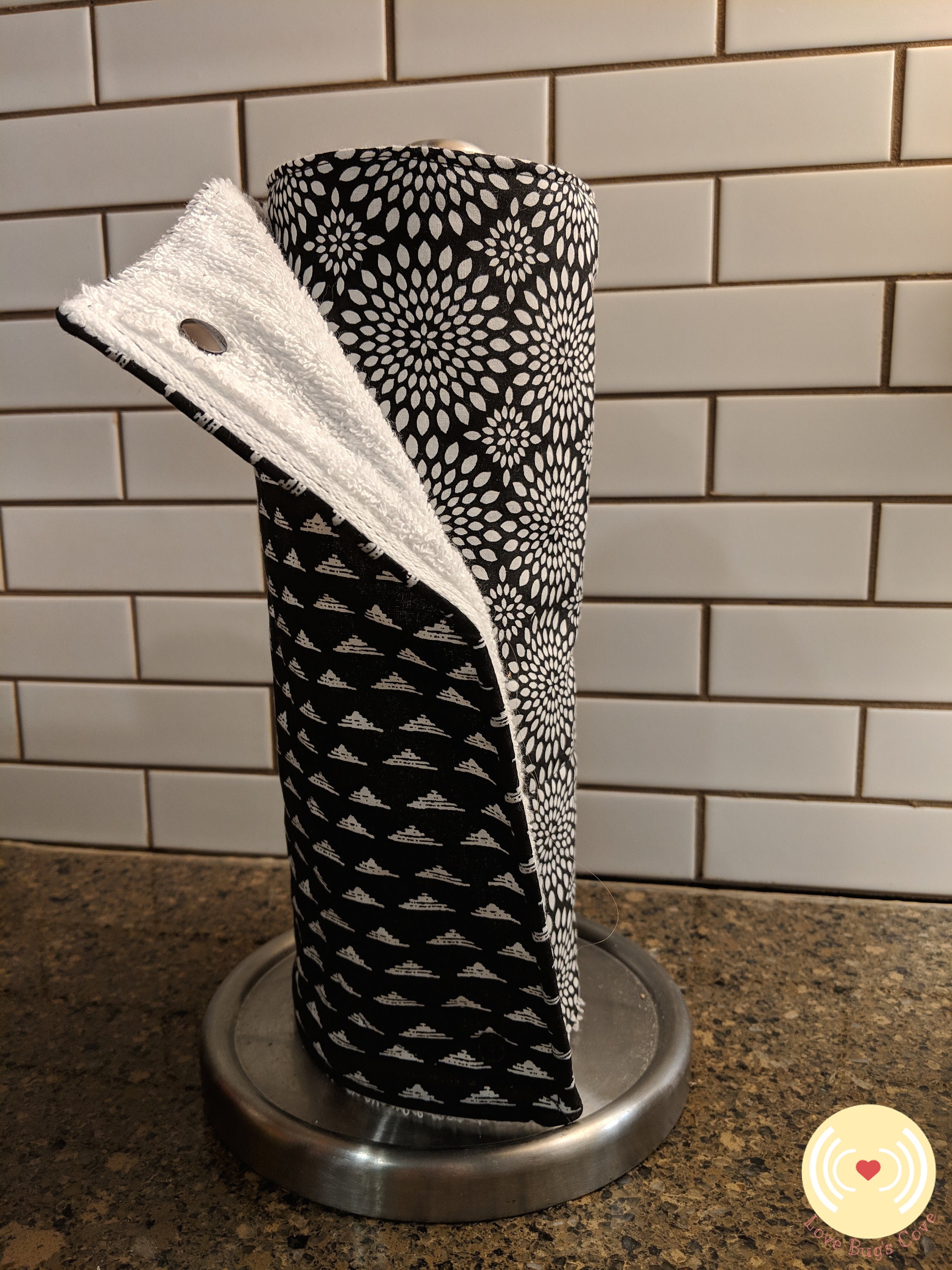 Eco Friendly Non Paper Towels - Reusable, Washable Kitchen Cloths ...