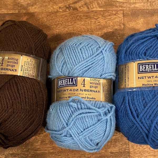 Bernat Berella Yarn - Etsy