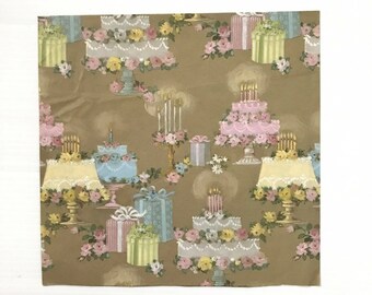 Retro Wrapping Paper | Etsy