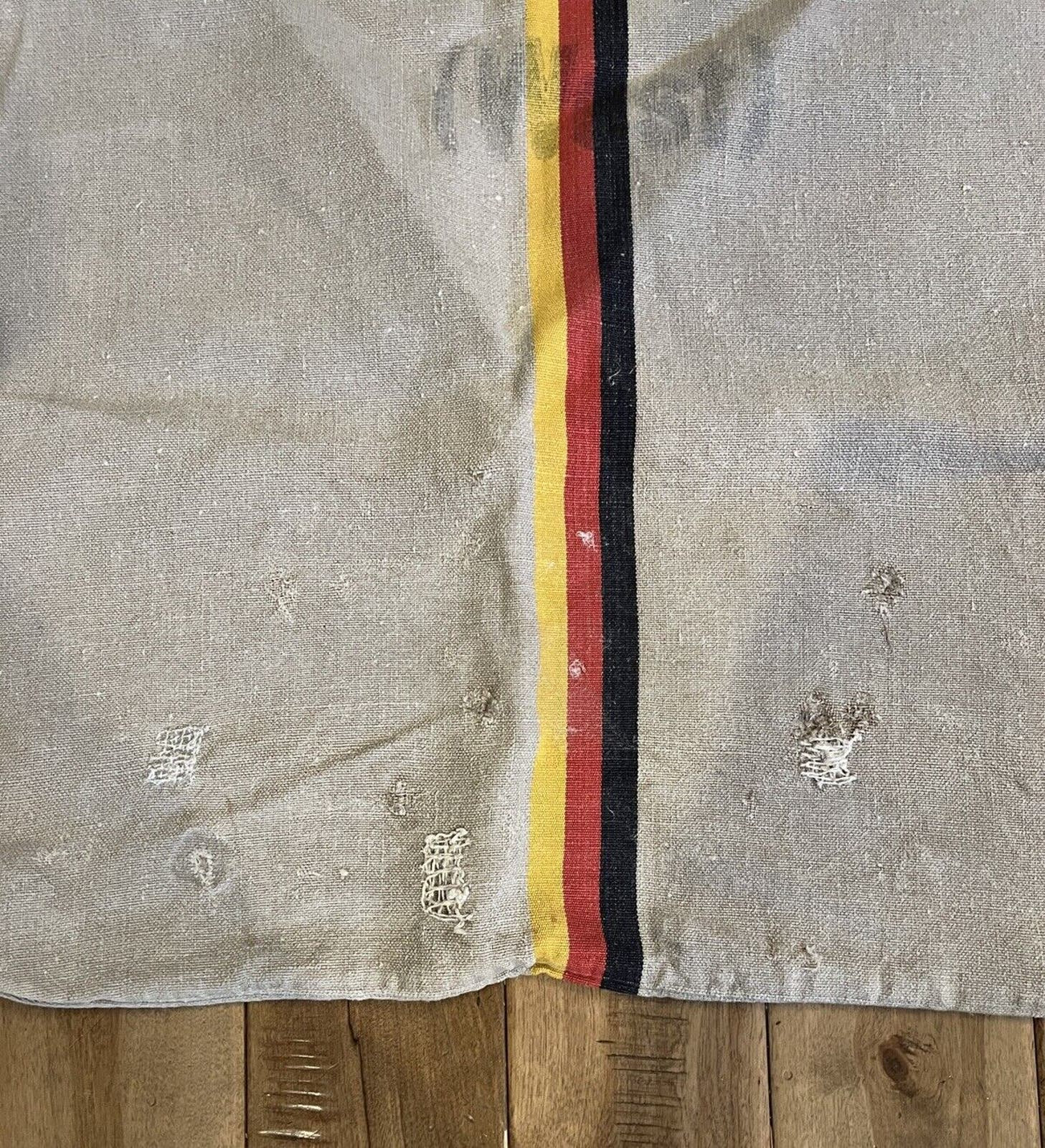 Vintage DEUTSCHE BUNDESPOST West Germany Post Large Canvas Mail Bag 27 ...
