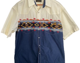 Aztec Pearl Snap - Etsy