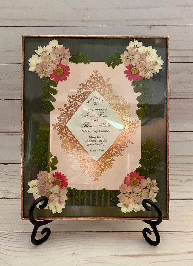 Custom Made Stained Glass Keepsake Frame - Etsy